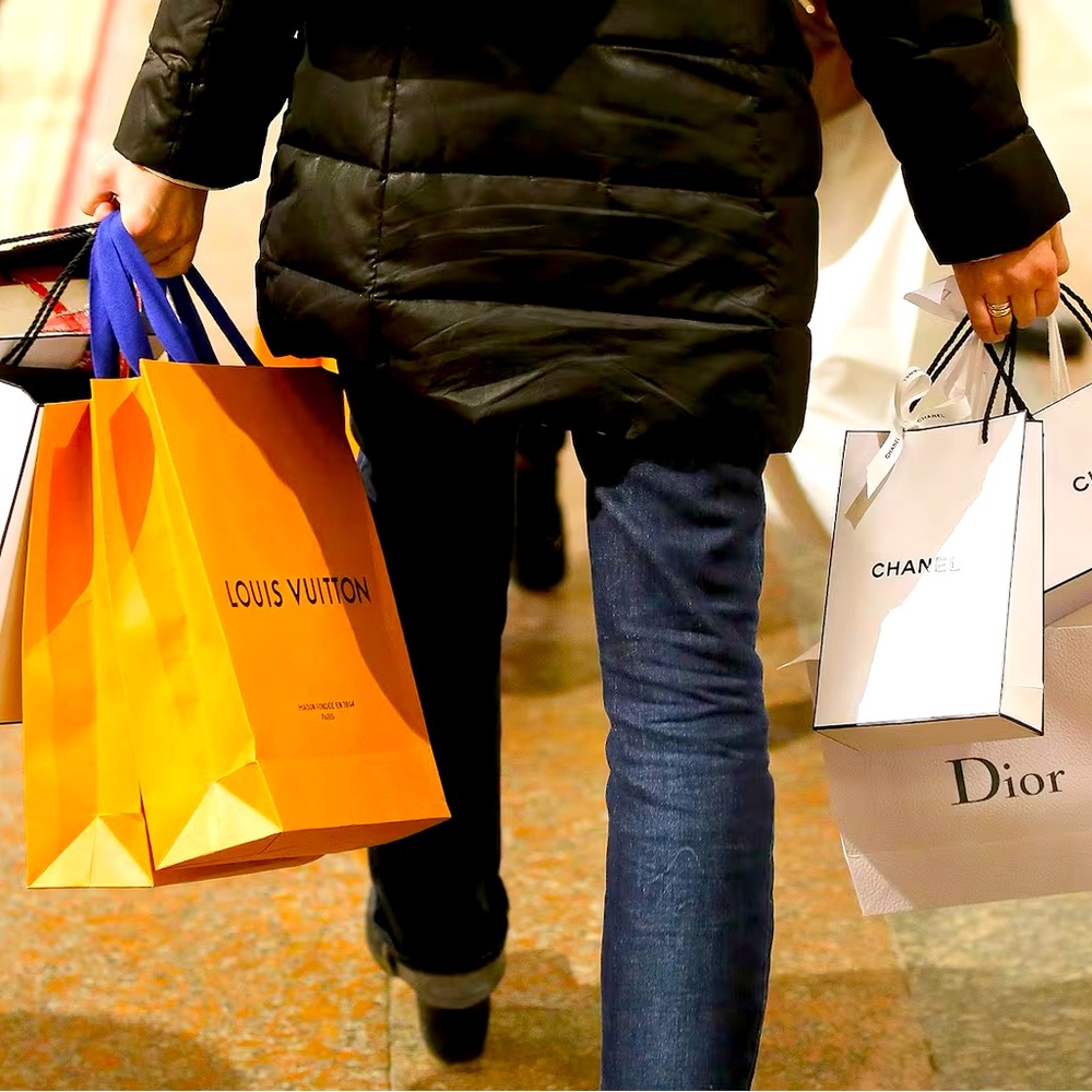 Nine Xl Luxury Designer Shopping Bags - Gem